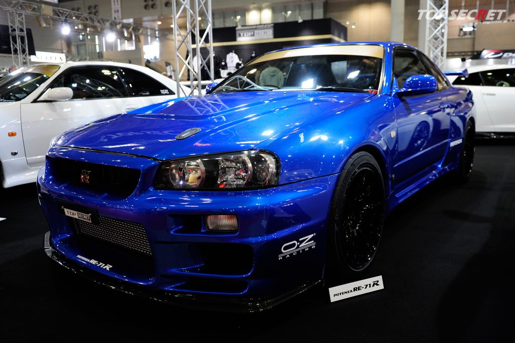 [Sold]TS BNR34 GT-R 450R BLUE – TOPSECRET