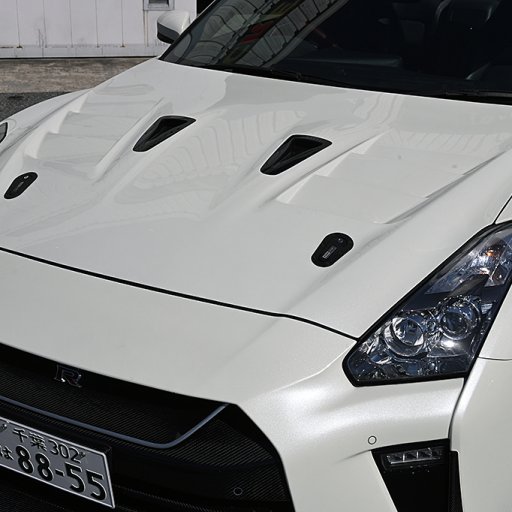 [Sold]TS R35 SN Edition White #2 Flat Rear Wing – TOPSECRET