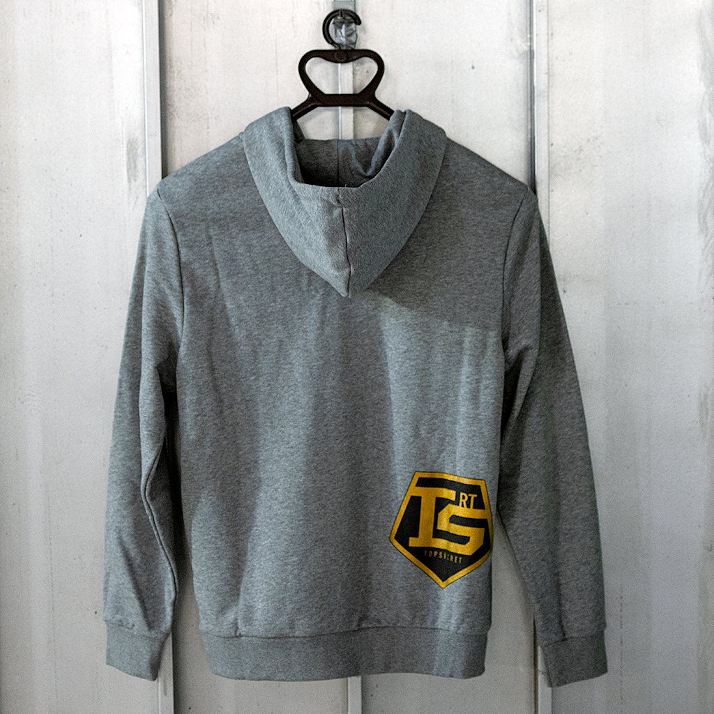 TS PUMA製ダークグレーフーディ – TOPSECRET