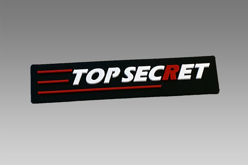 TSラバーエンブレムセット – TOPSECRET