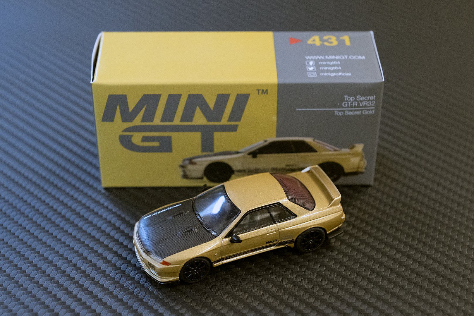 MINI GT 1/64 VR32 GT-R ブルー – TOPSECRET