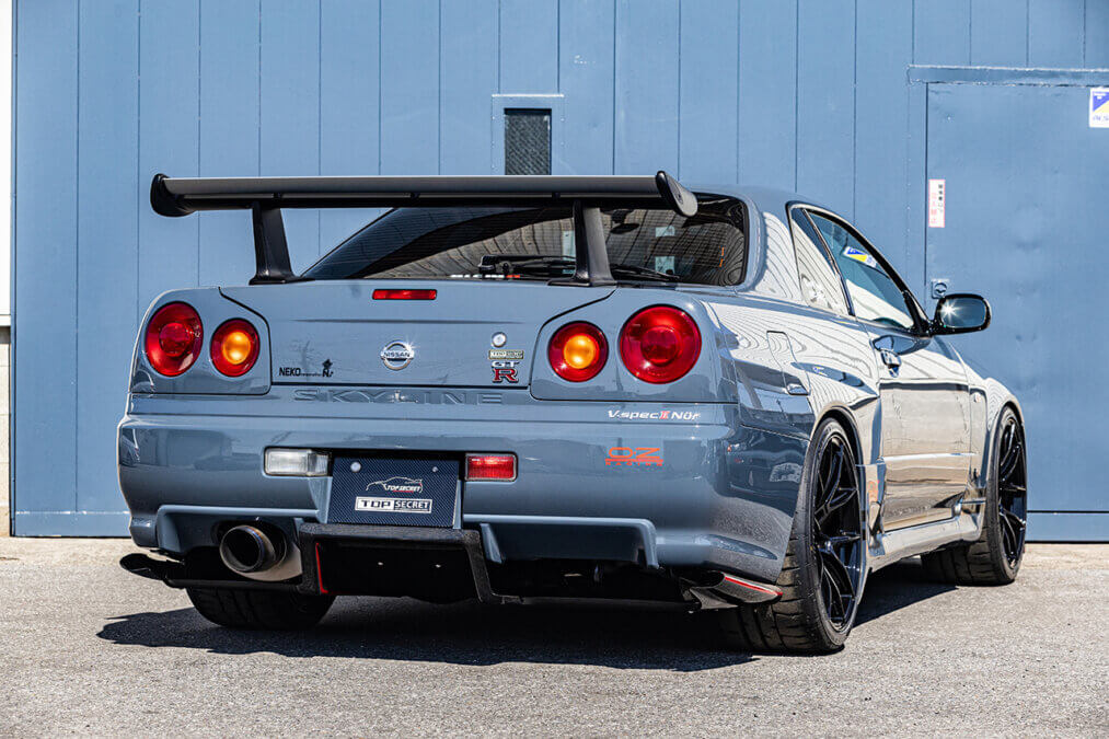 BNR34コンプリートカー販売開始 – TOPSECRET