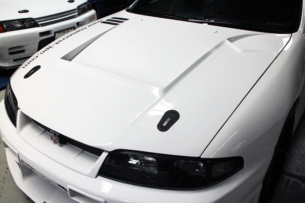 [Sold]TS BCNR33 GT-R 400R White – TOPSECRET
