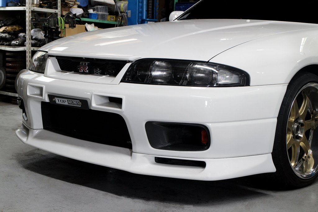 [Sold]TS BCNR33 GT-R 400R White – TOPSECRET